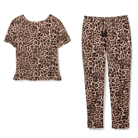 Soma | Intimates & Sleepwear | Nwt Soma Cool Nights Divine Leopard ...